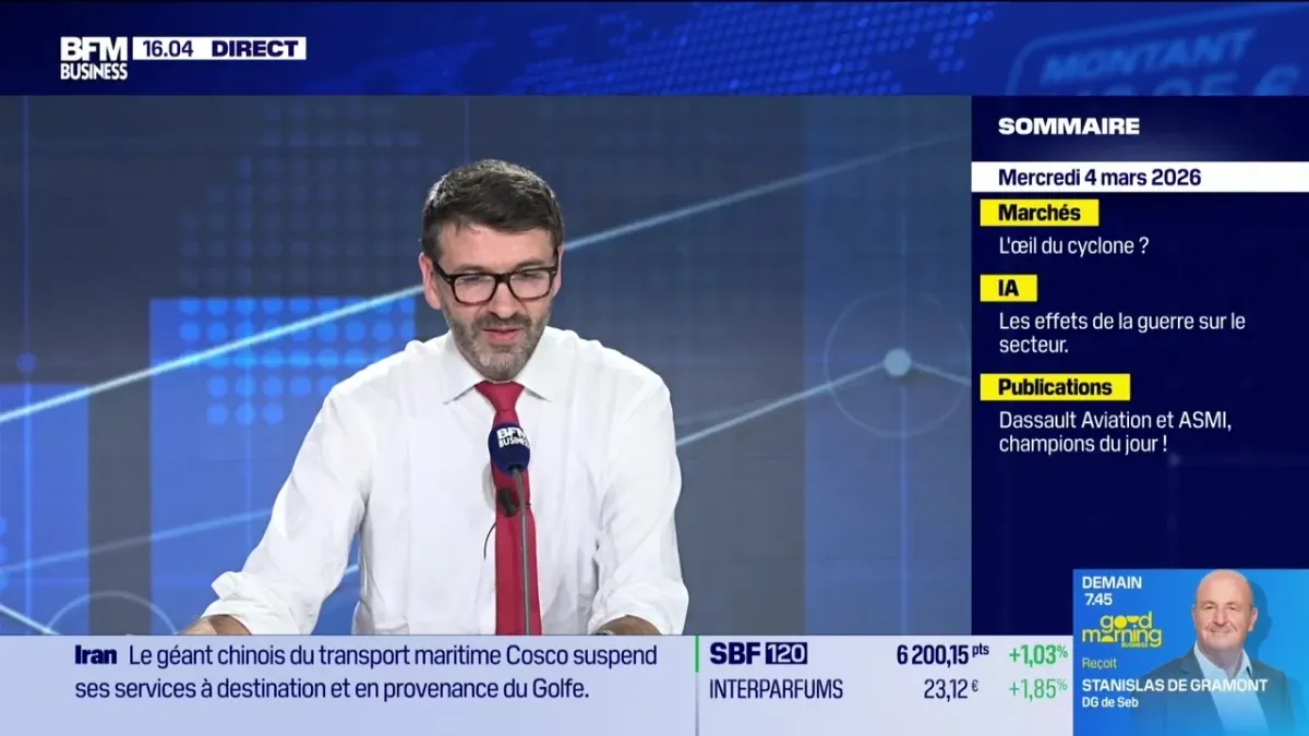 BFM Bourse - Mercredi 4 mars