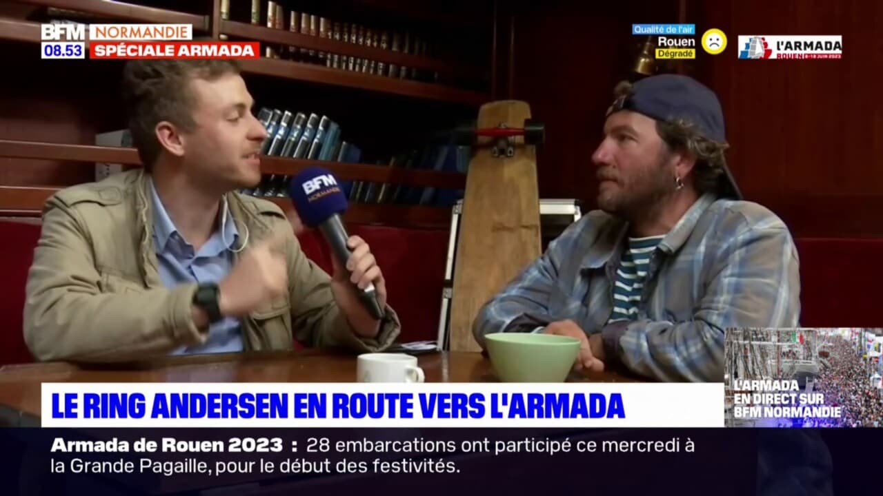 Armada 2023: rencontre avec Jonas, le bras droit du capitaine du Ring Andersen