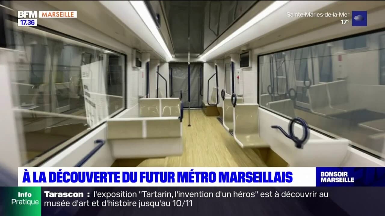 Marseille: le nouveau métro dévoilé ce mercredi