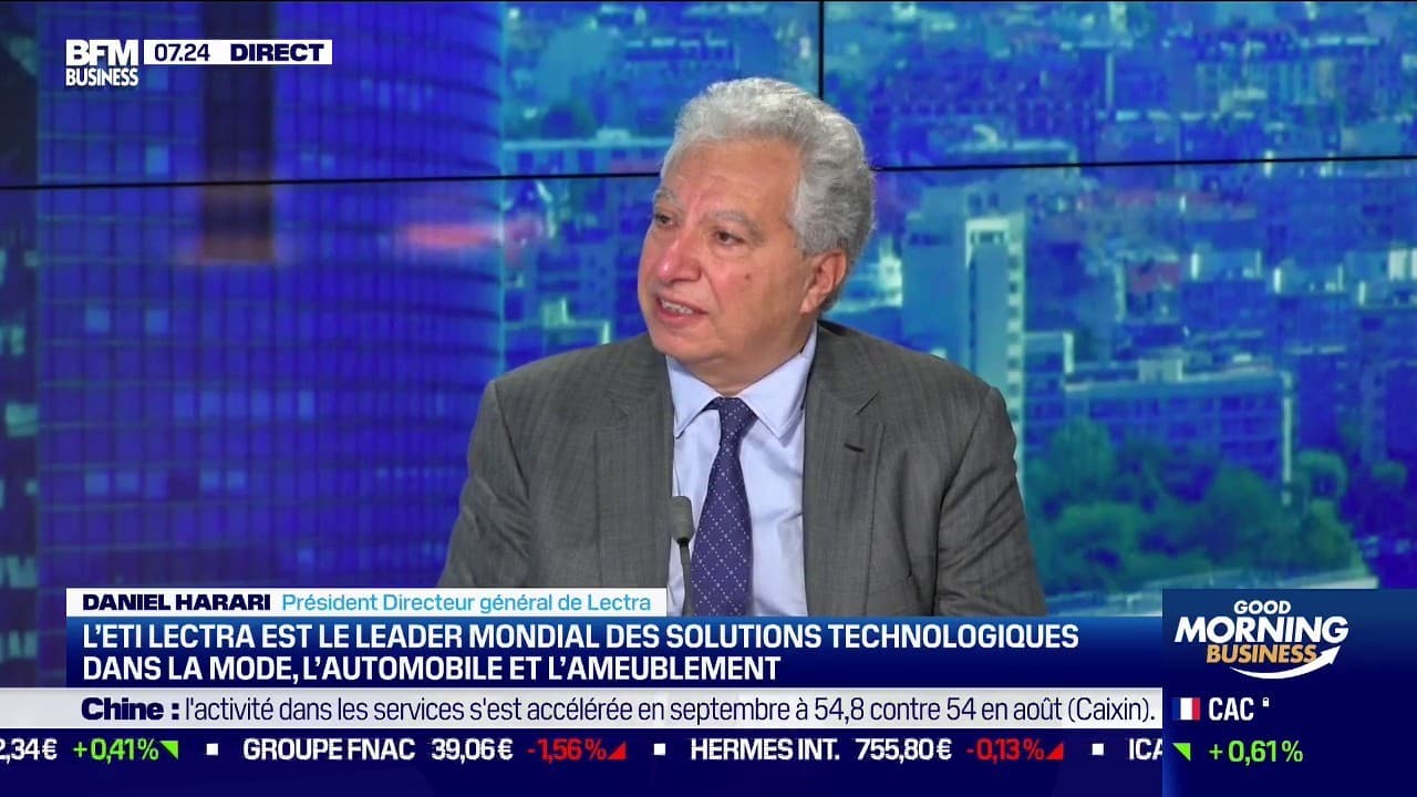 Daniel Harari (Lectra) "Aujourd'hui on produit 20% moins cher en France ...