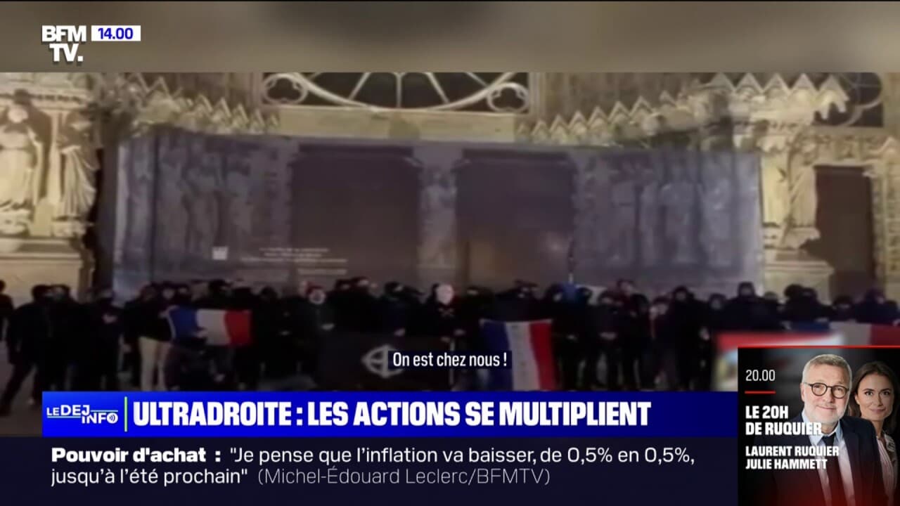 Selon les services de renseignement, il y a 3.300 militants d'ultradroite à travers toute la ...