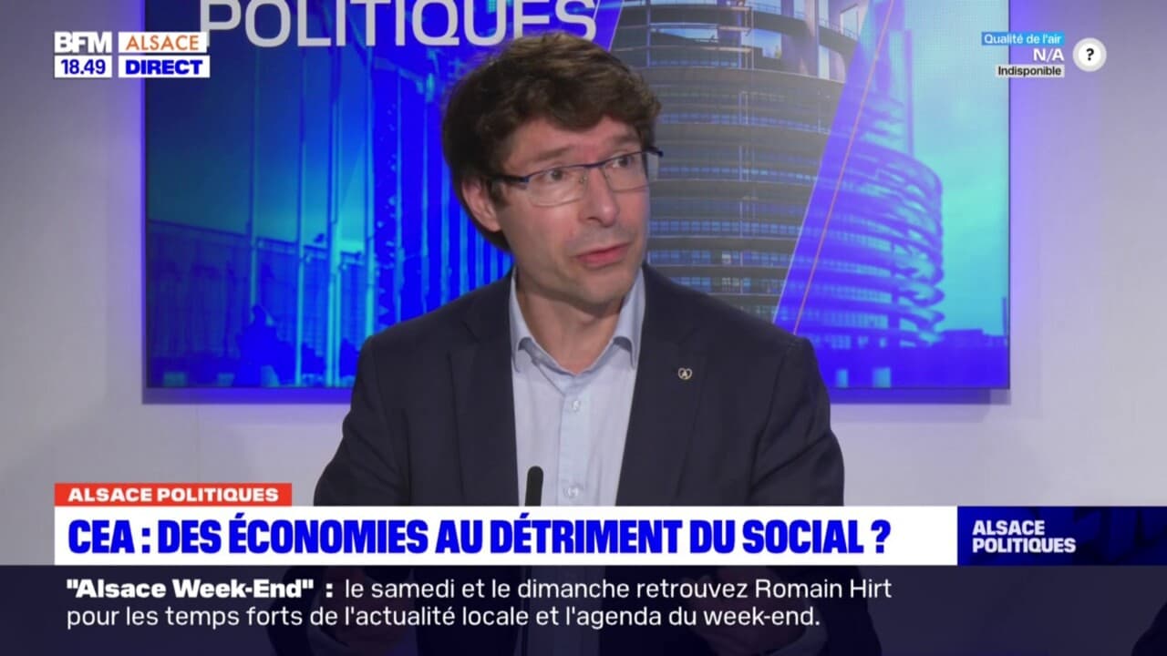 Collectivité européenne d'Alsace: le vice-président Nicolas Matt défend ...