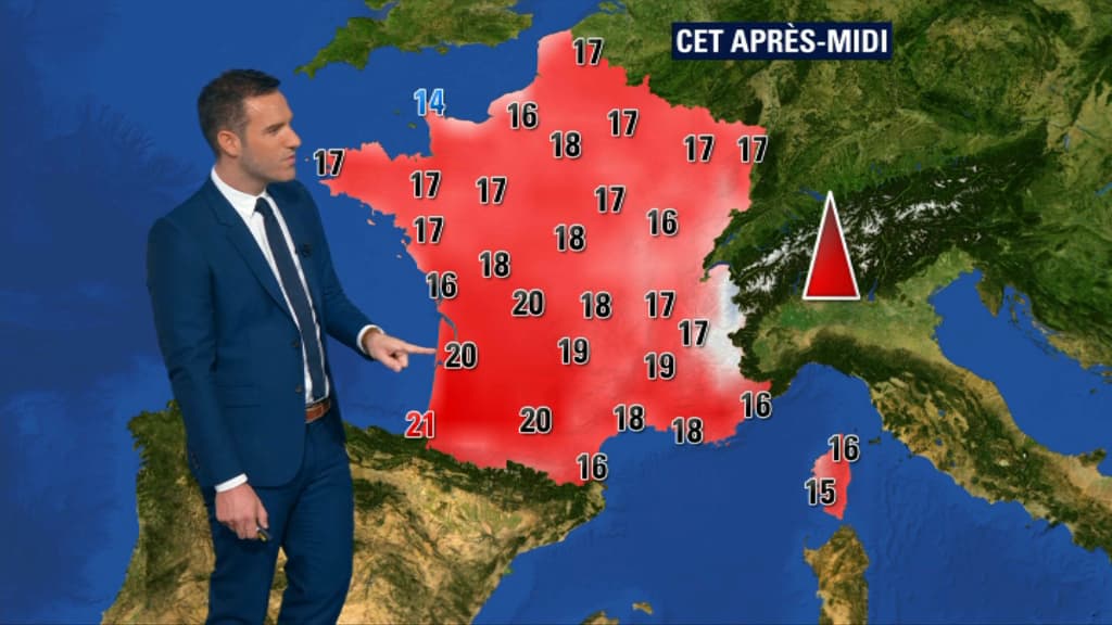 Météo: le beau temps se poursuit ce lundi
