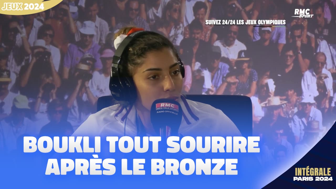 JO 2024 / Judo (F) : "Il me manquait une médaille olympique…", le gros sourire de Boukli ...