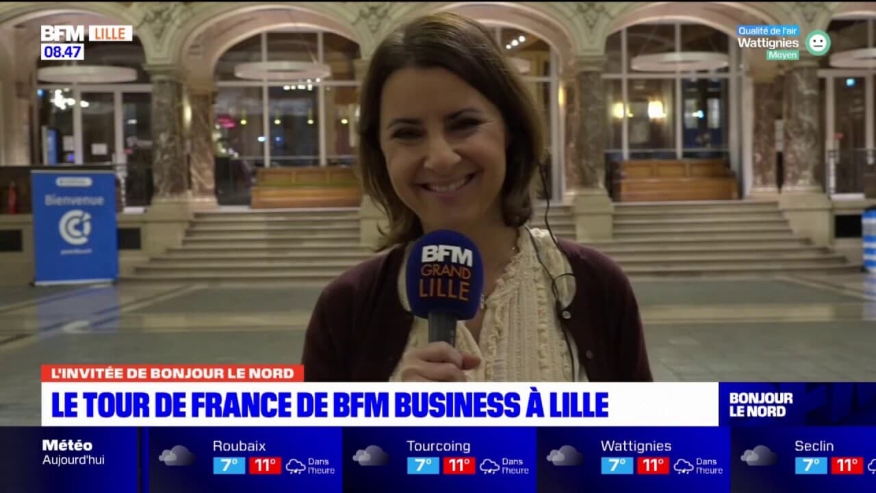 BFM Business fait étape à Lille pour son tour de France