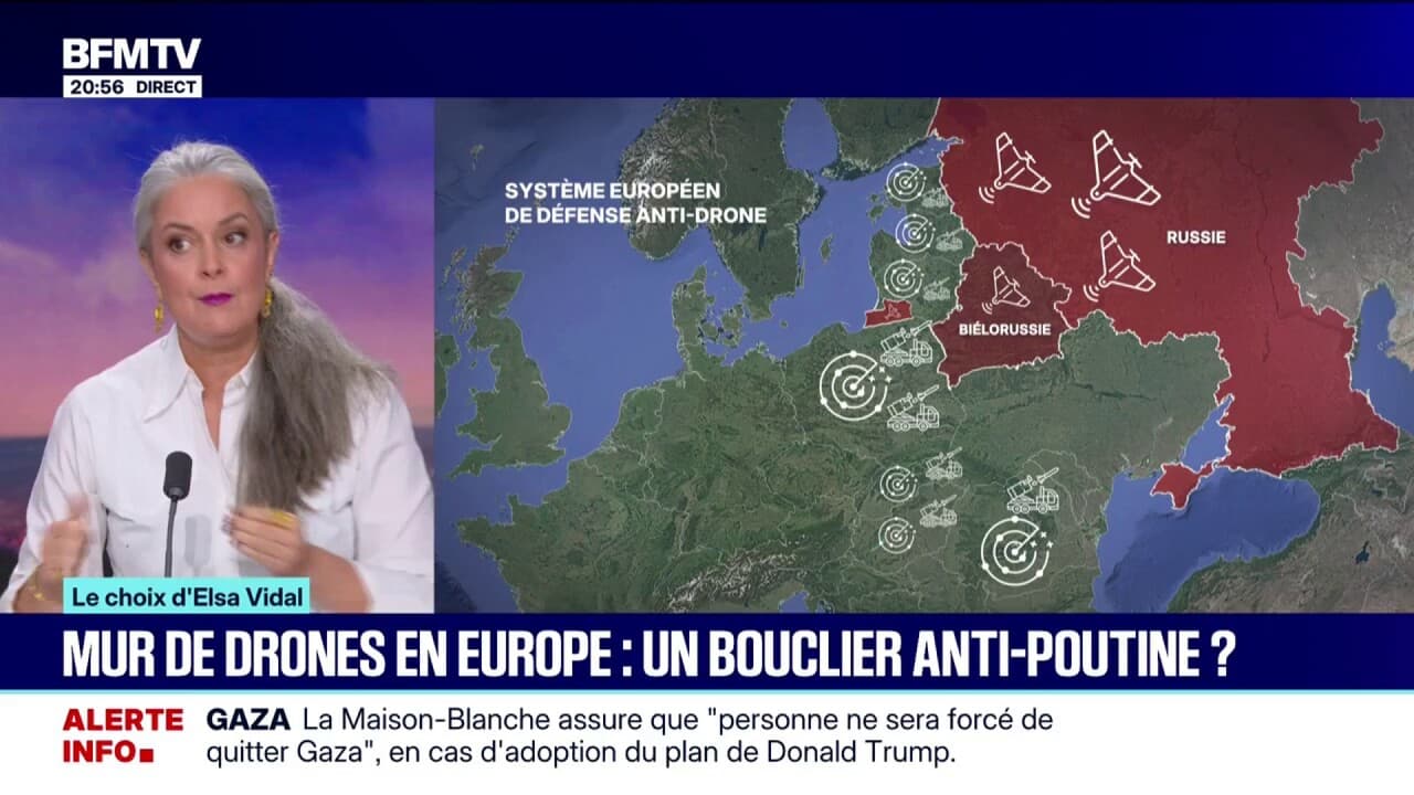 LE CHOIX D'ELSA - Le projet d'un "mur de drones" en Europe est-il un ...