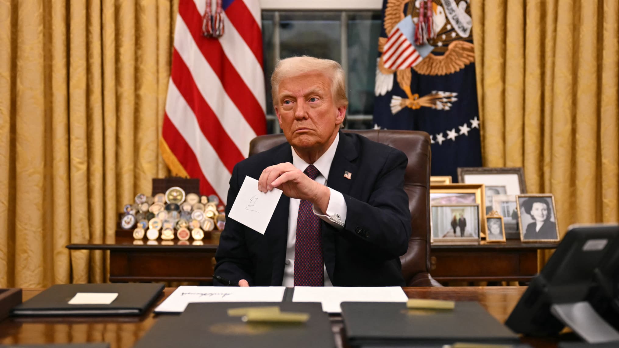 "Que Dieu vous bénisse": ce que contient la lettre laissée par Joe ...