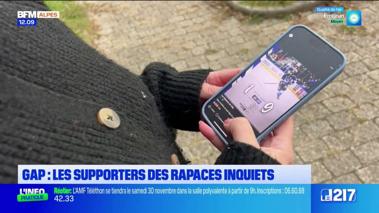 Gap: les supporters des Rapaces inquiets