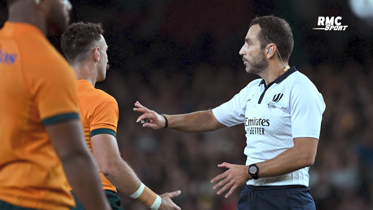 Rugby : Mathieu Raynal assume "à 100%" sa décision lors d'Australie ...