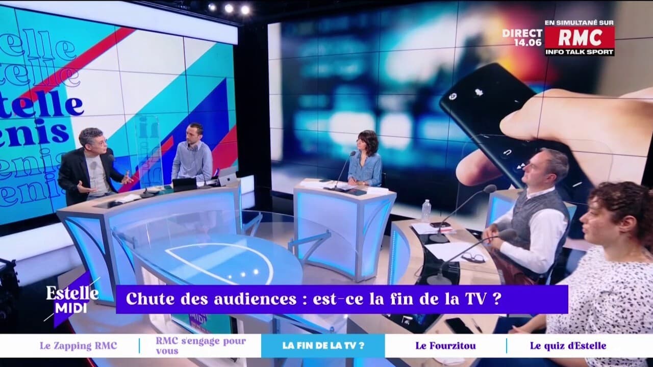 "Il faut relativiser, la télévision reste un média de masse. Plus de 44 ...