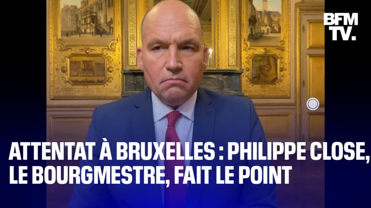 Attentat à Bruxelles: Philippe Close, bourgmestre de la capitale belge ...