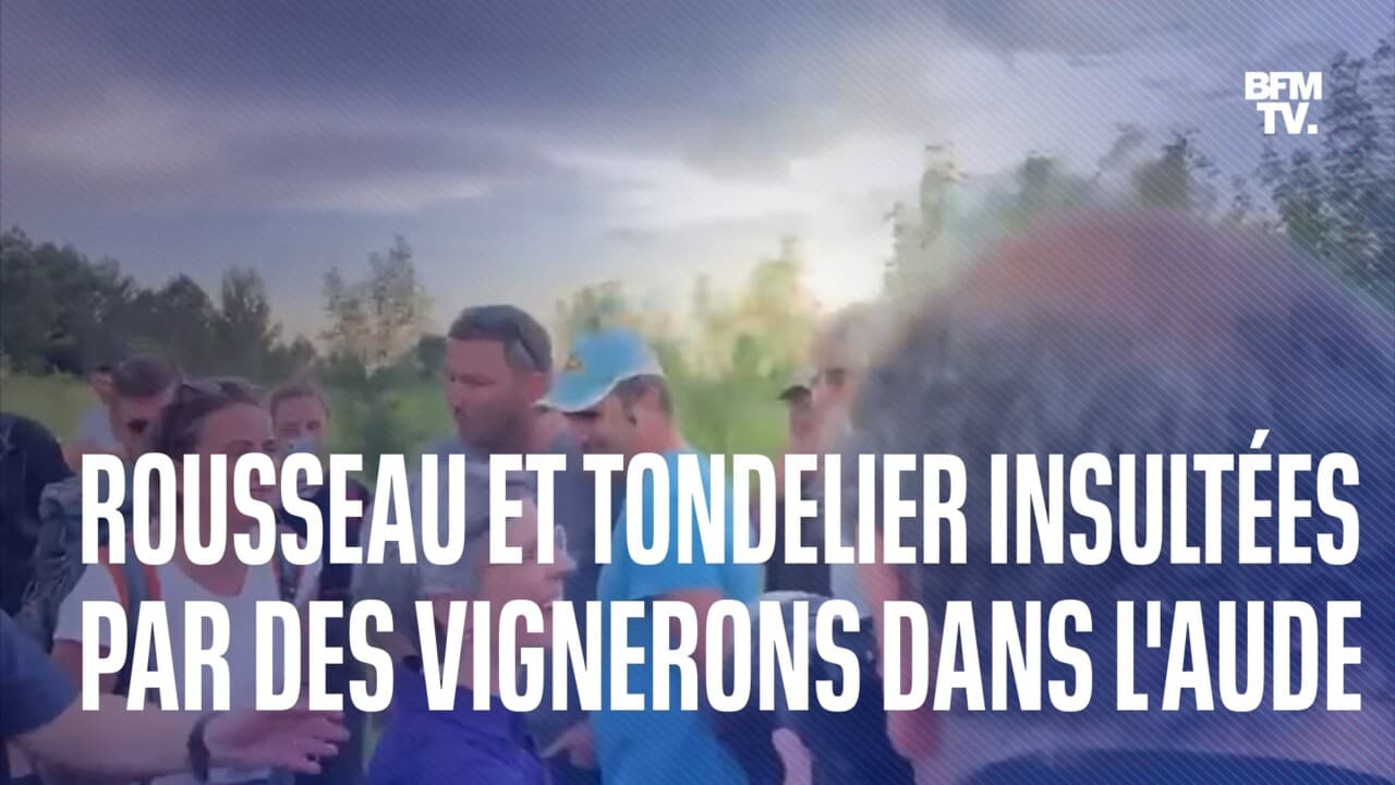 Sandrine Rousseau et Marine Tondelier insultées par des vignerons dans ... Sandrine Rousseau et Marine Tondelier insultées par des vignerons dans ...