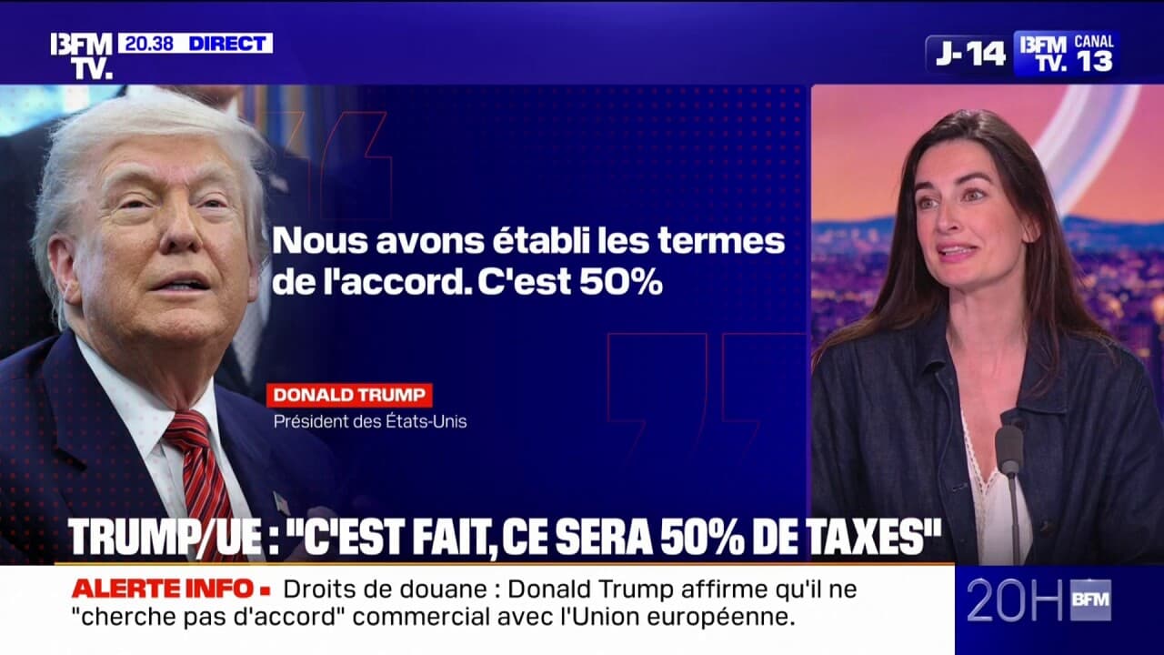 Droits de douane pour l'Europe: "Il faut s'inspirer des Britanniques pour négocier avec les ...