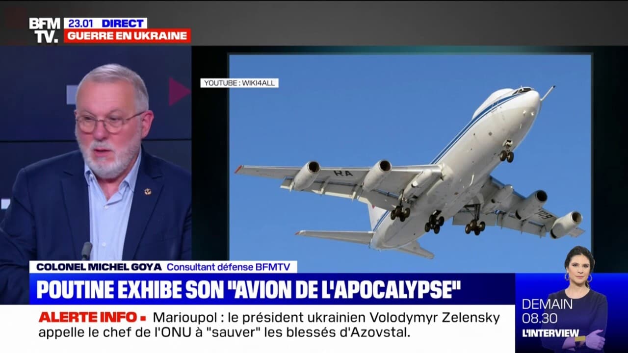 Qu'est-ce que "l'avion de l'apocalypse" à disposition de Vladimir Poutine