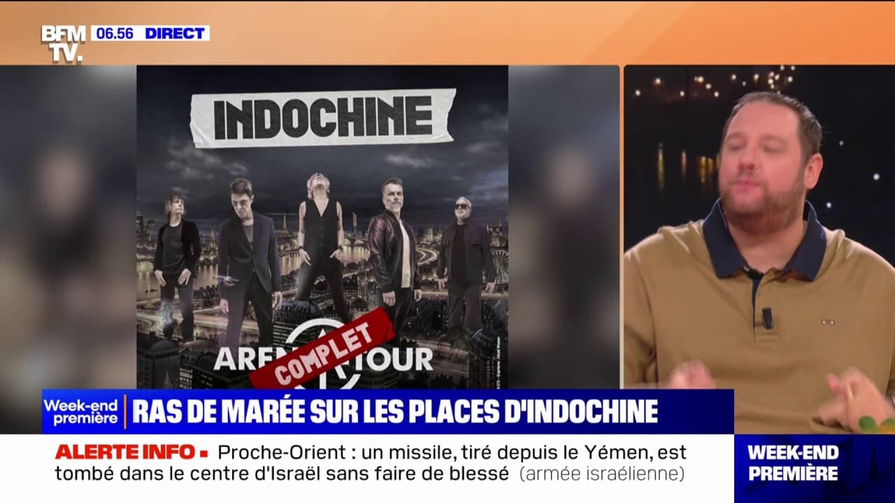 Indochine: face au raz-de-marée sur les places de l'Arena Tour avec ...