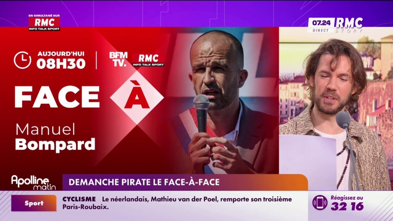 Arnaud Demanche pirate le Face-à-Face - 14.04