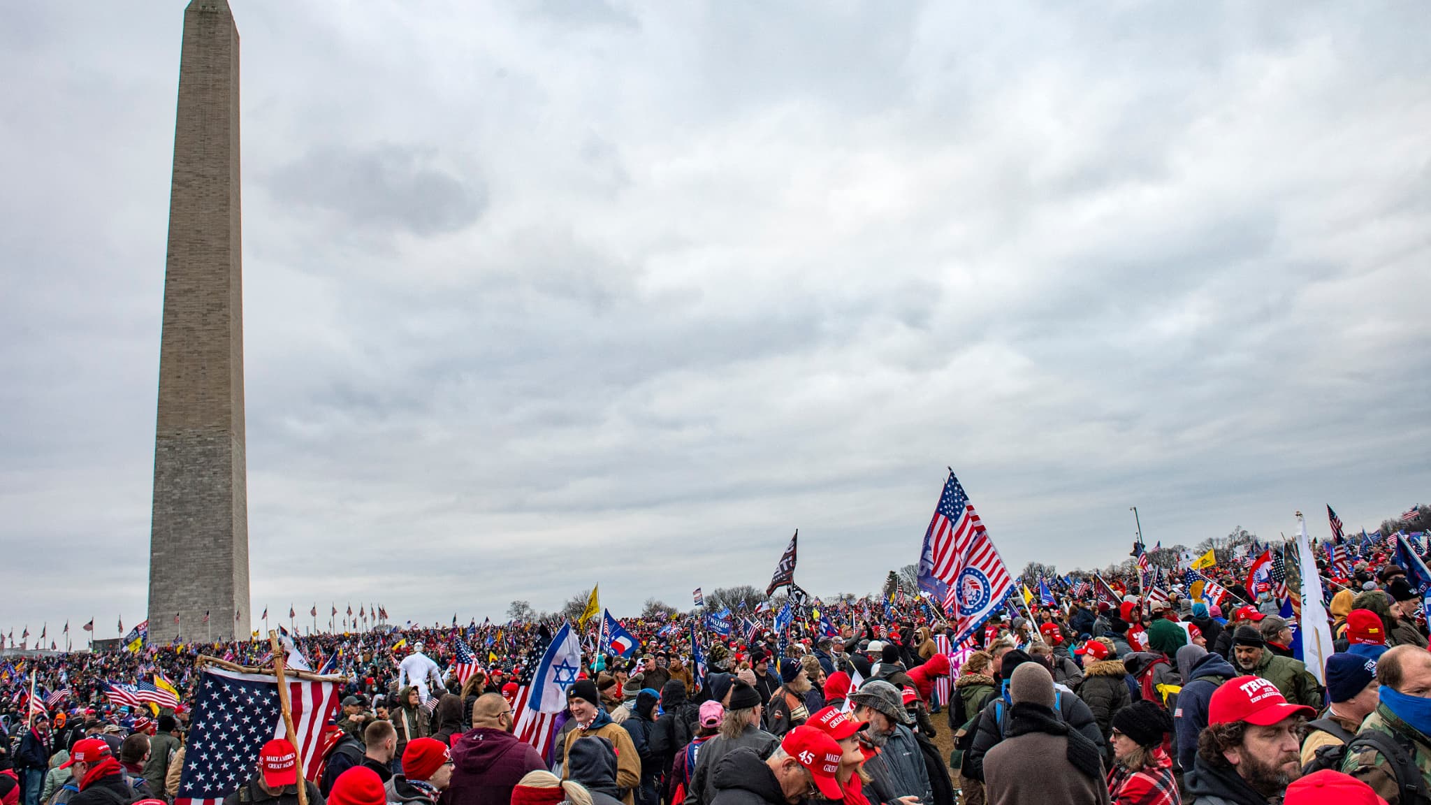 Les partisans de Trump déferlent sur Washington pour une démonstration ... Les partisans de Trump déferlent sur Washington pour une démonstration ...