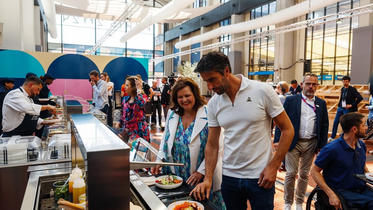 Sodexo table sur 80 millions d'euros de recettes pendant les JO