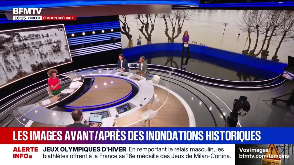 Crues historiques à travers la France: les images impressionnantes ...
