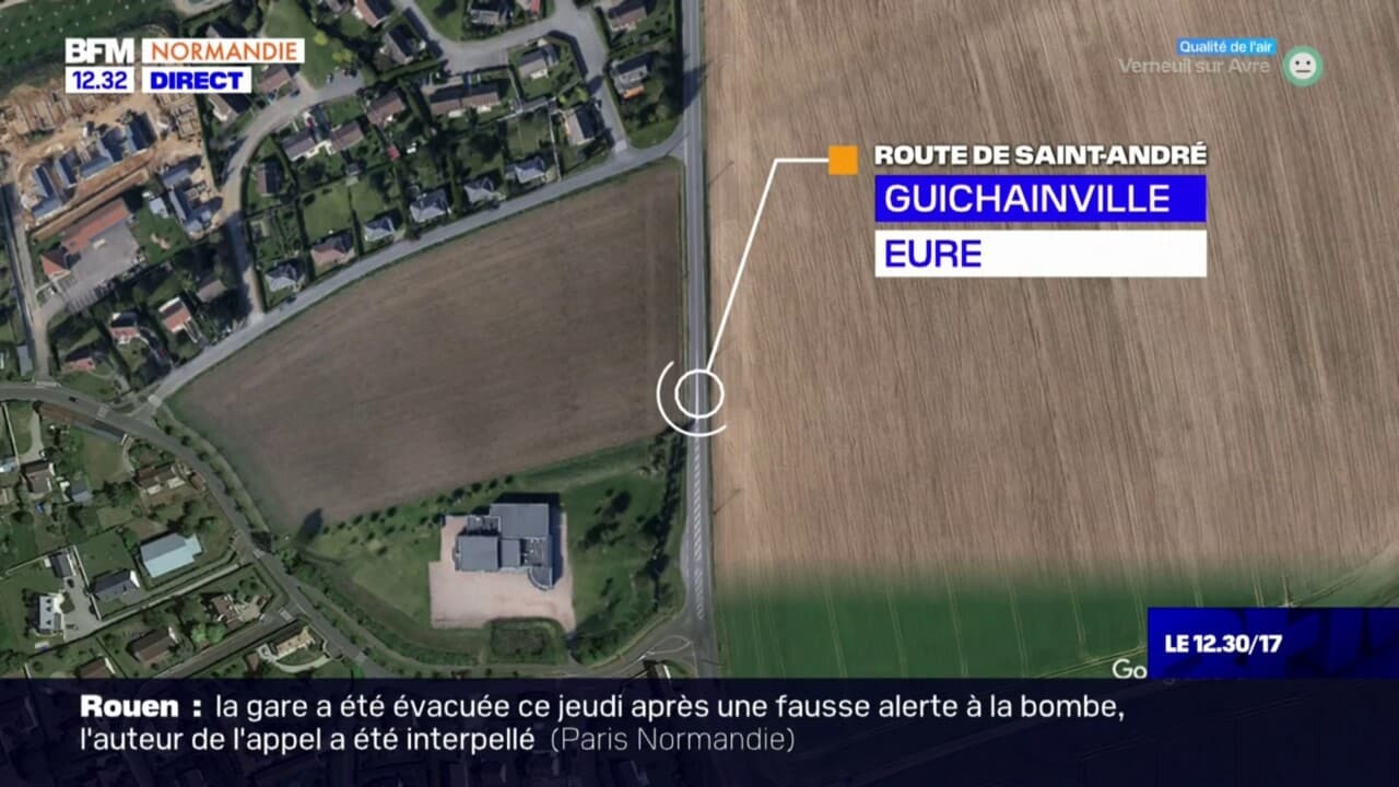 Eure: cinq blessés dont trois en urgence absolue après un accident à Guichainville