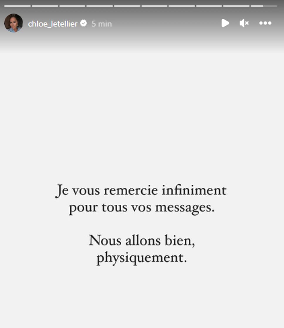 PSG: le message de Chloé Letellier après le violent cambriolage de son ...