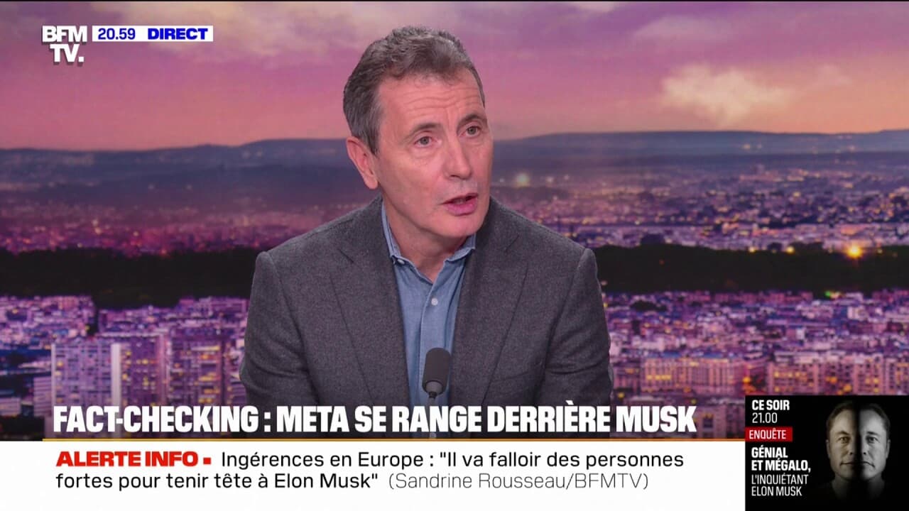 Fact-checking: Meta se range derrière Elon Musk Fact-checking: Meta se range derrière Elon Musk