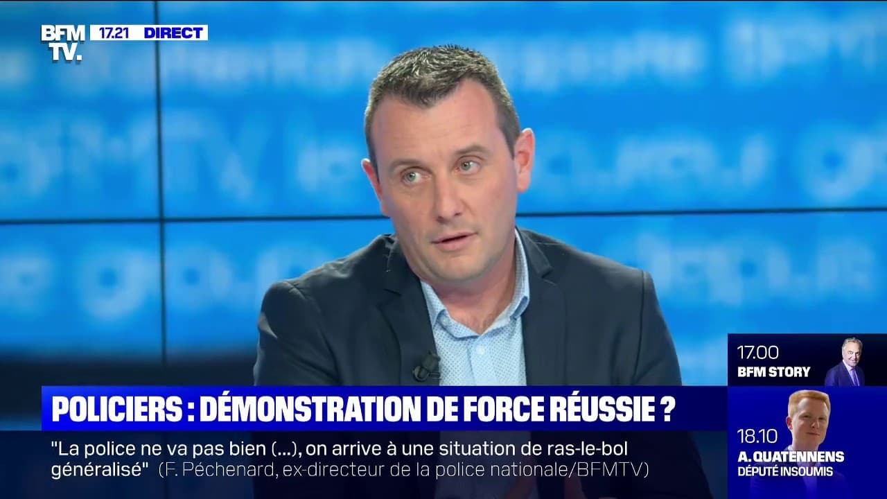 Eric Drouet à la manifestation des policiers: pour le secrétaire ... Eric Drouet à la manifestation des policiers: pour le secrétaire ...
