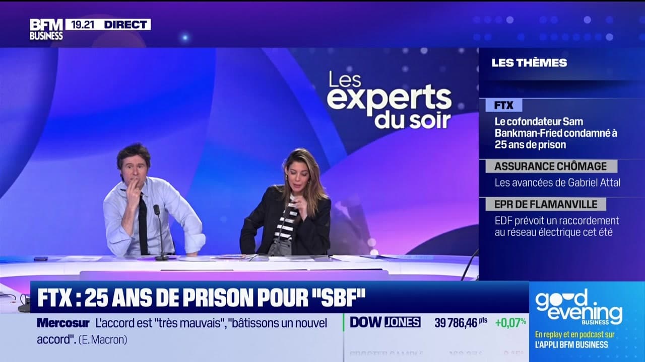 FTX : 25 ans de prison pour "SBF" - 28/03