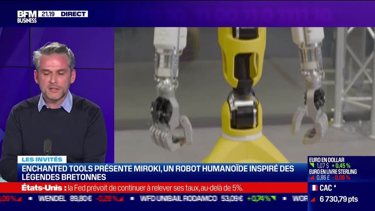 Enchanted Tools présente Miroki, un robot humanoïde inspiré des ...