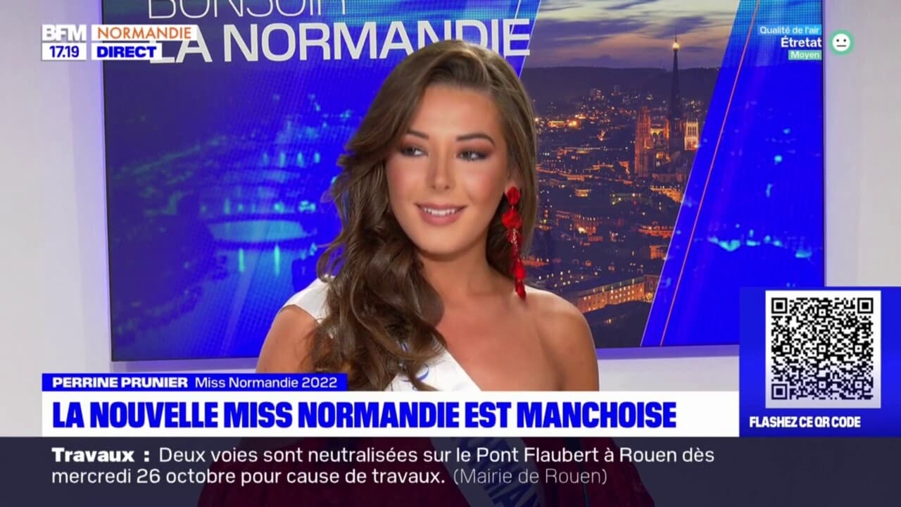 Perrine Prunier, nouvelle Miss Normandie, souligne son attachement à la ...