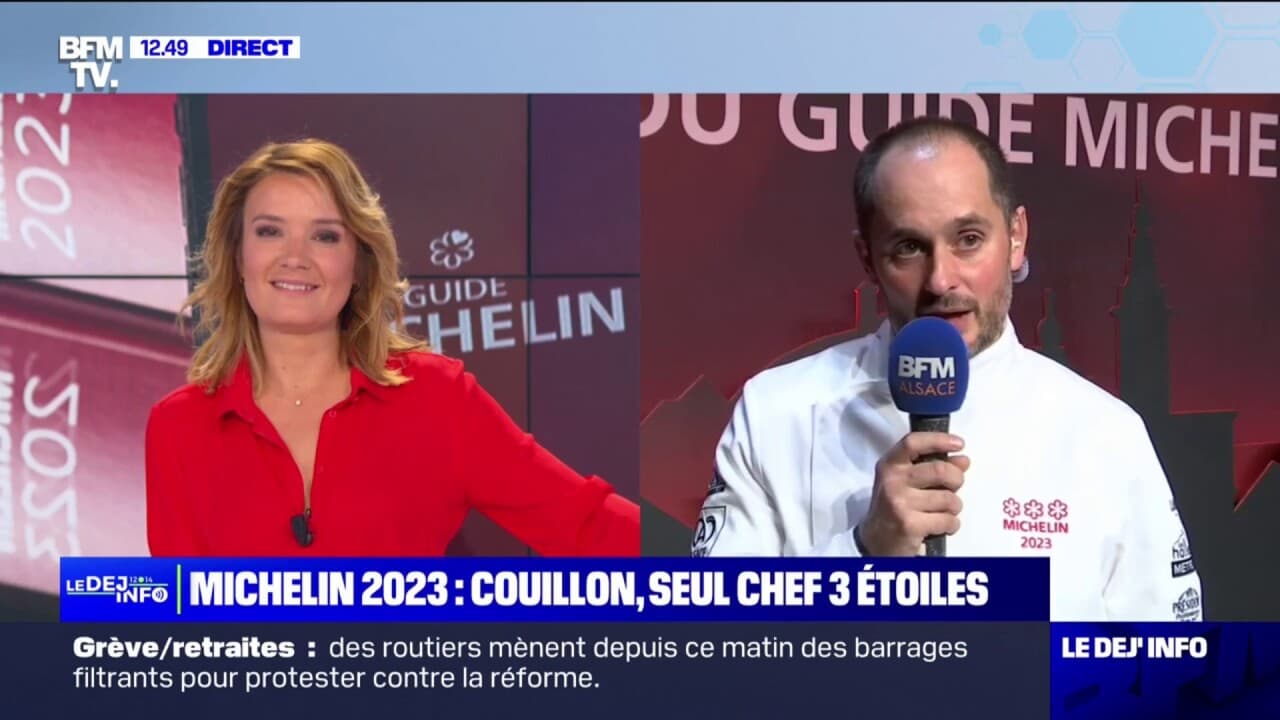 Alexandre Couillon, chef trois étoiles au Guide Michelin: "C'est une ...