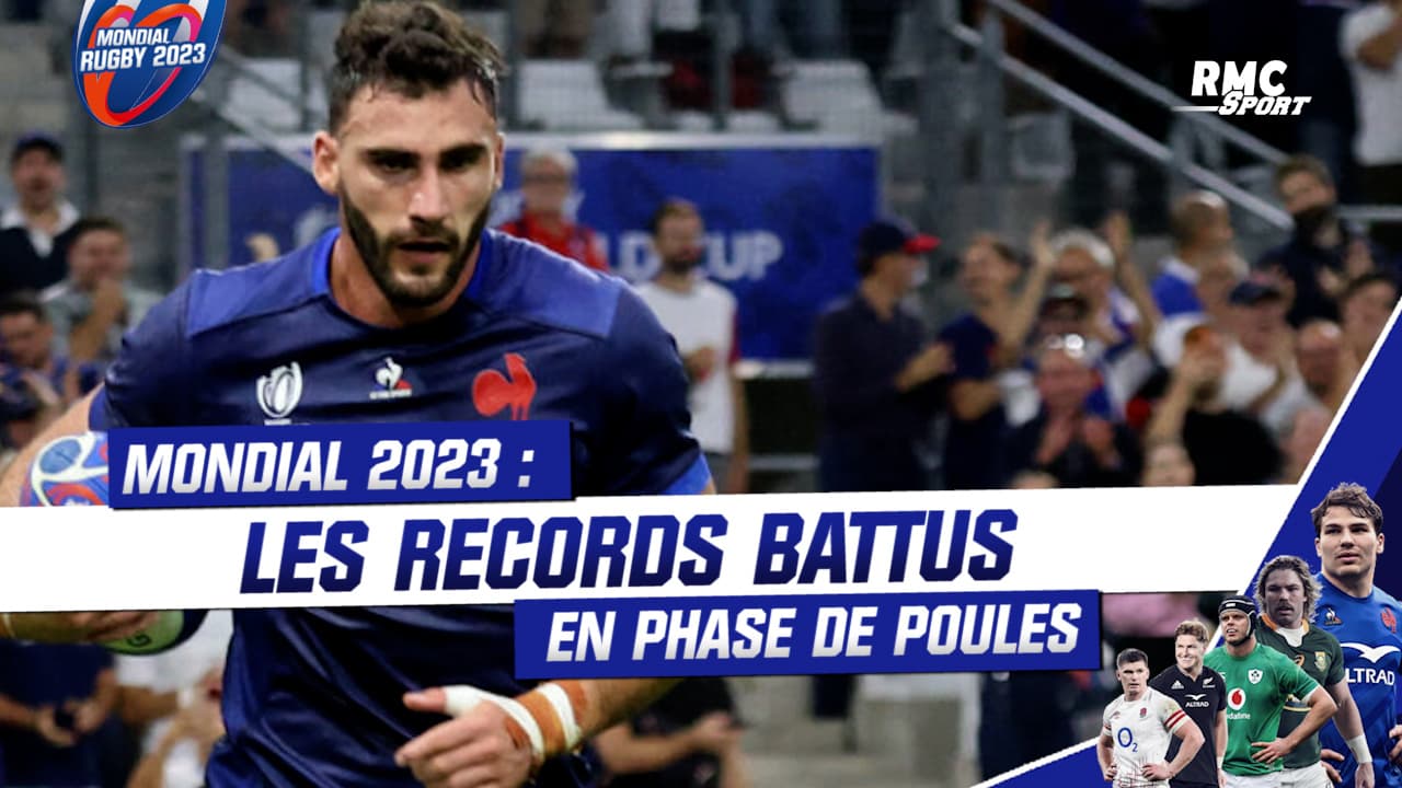 Mondial rugby : Les records battus durant la phase de poules