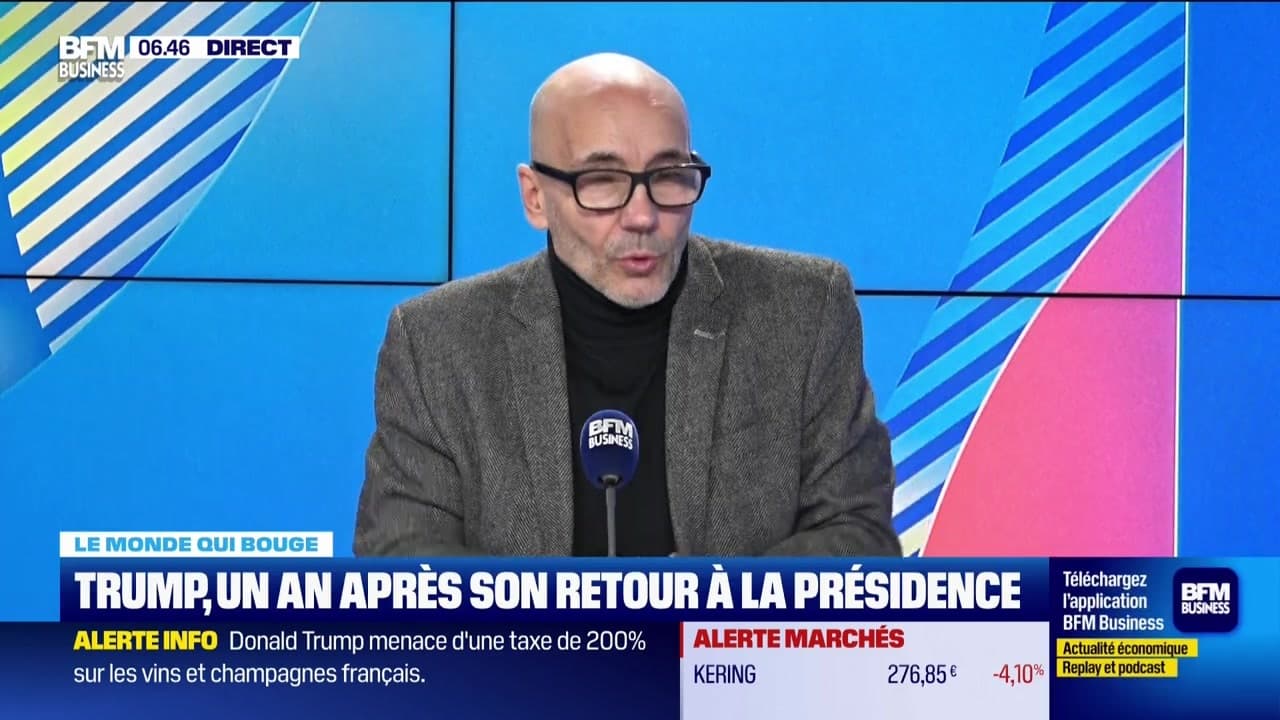 Le monde qui bouge - L'Interview : Trump, un an après son retour à la ...