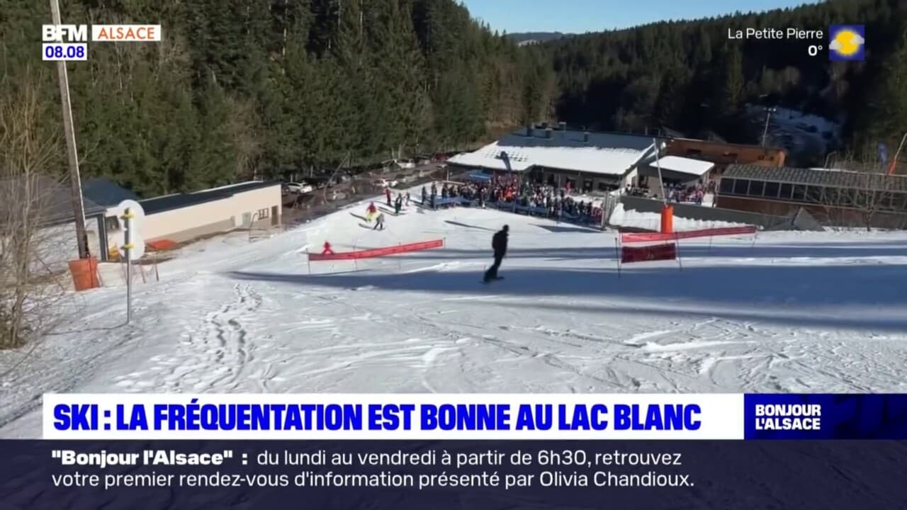 Alsace: la fréquentation est bonne au domaine du Lac Blanc