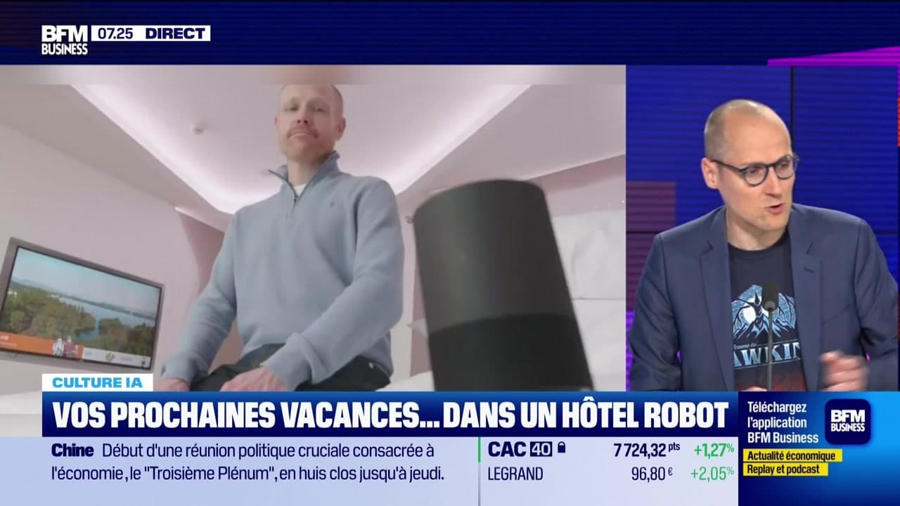 Culture IA : Vos prochaines vacances ... dans un hôtel robot, par Anthony Morel - 15/07