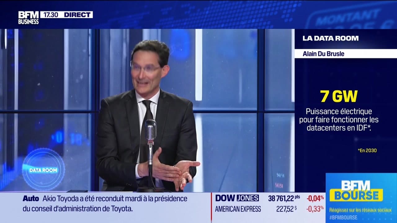 La Data Room : 7 GW = puissance électrique pour faire fonctionner les datacenters de l'Ile de ...