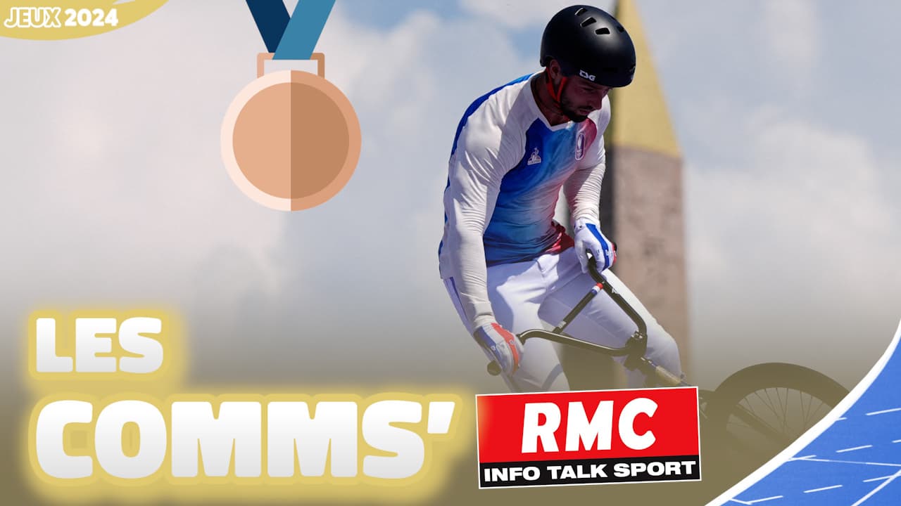 JO 2024 / BMX Freestyle : Anthony Jeanjean en bronze, les comms RMC