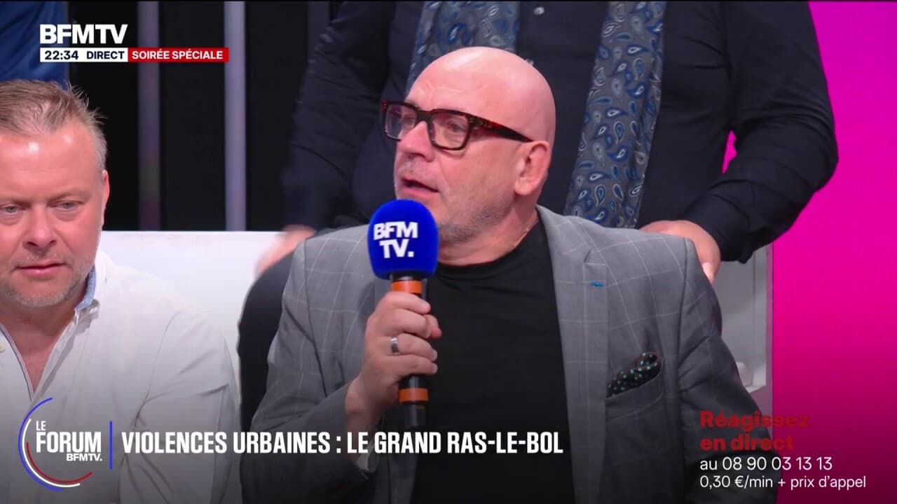 FORUM BFMTV - Violences urbaines après le sacre du PSG: "J'ai vécu 6 ...