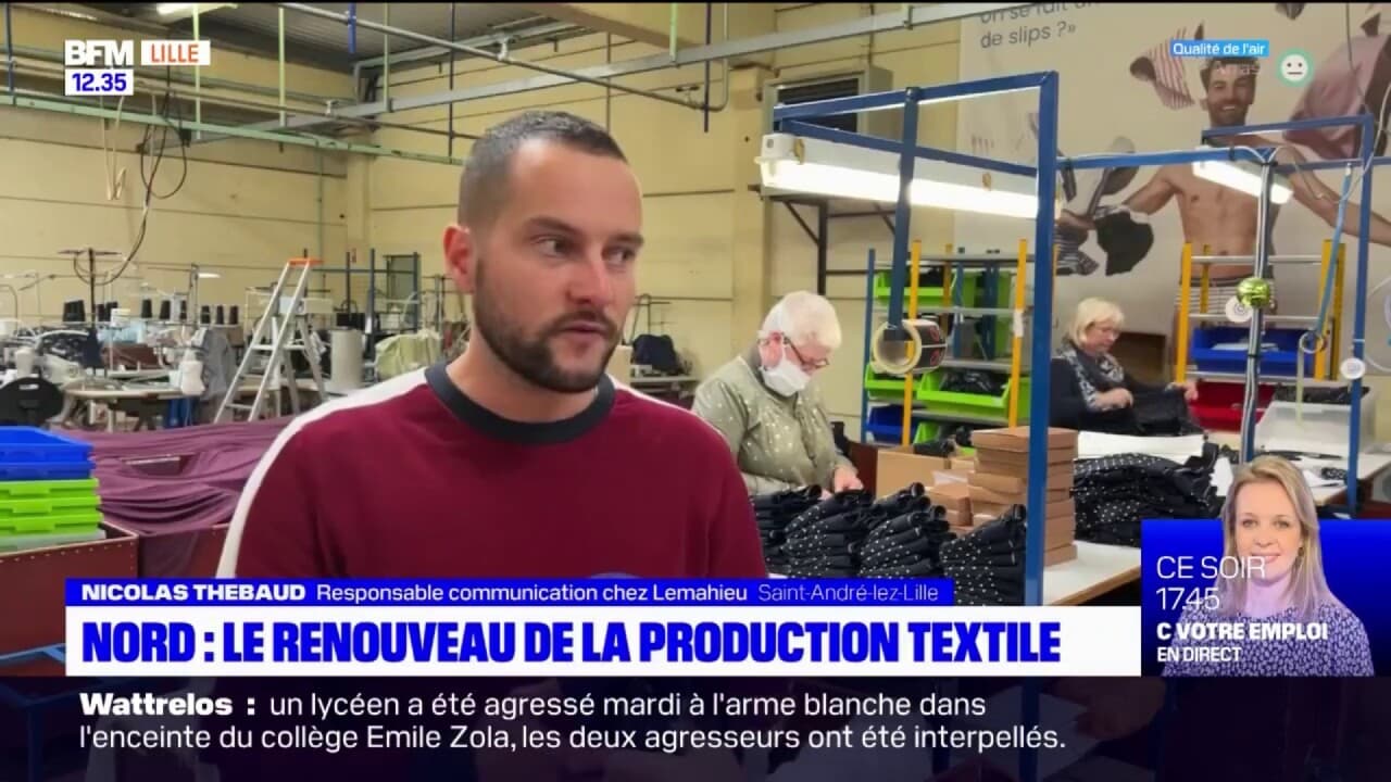 Nord: l'industrie textile se renouvelle avec de nouveaux modèles de ...