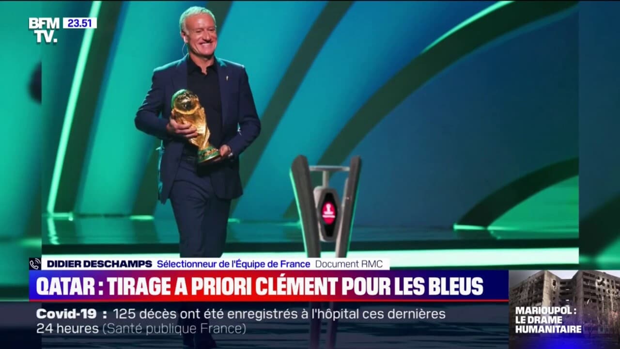 Coupe du monde au Qatar: tirage au sort clément pour les Bleus