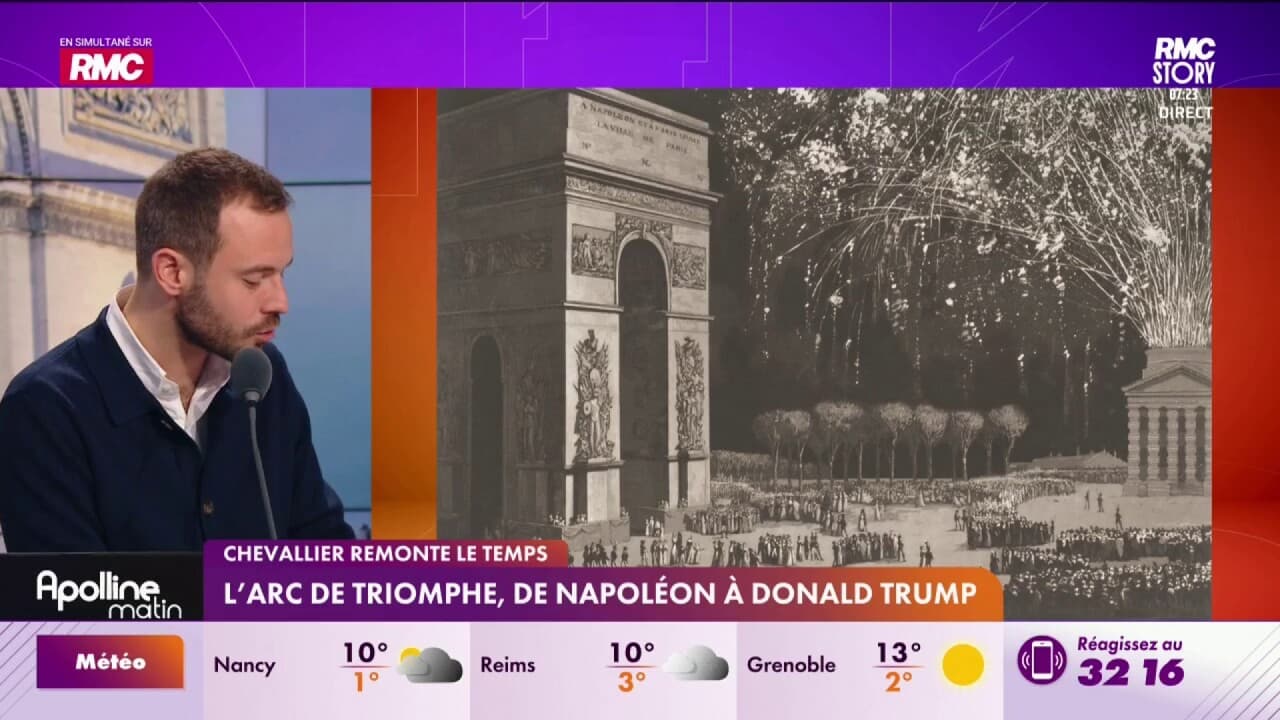 L'Arc de Triomphe, de Napoléon à Donald Trump