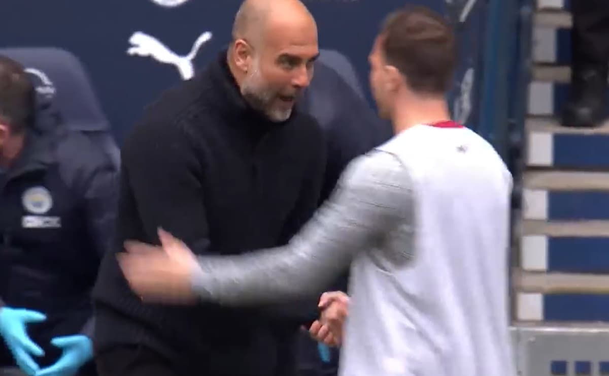 Manchester City-Liverpool: la célébration WTF de Guardiola… avec des ...