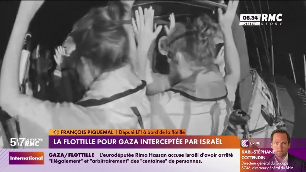 La flottille pour Gaza interceptée par Israël
