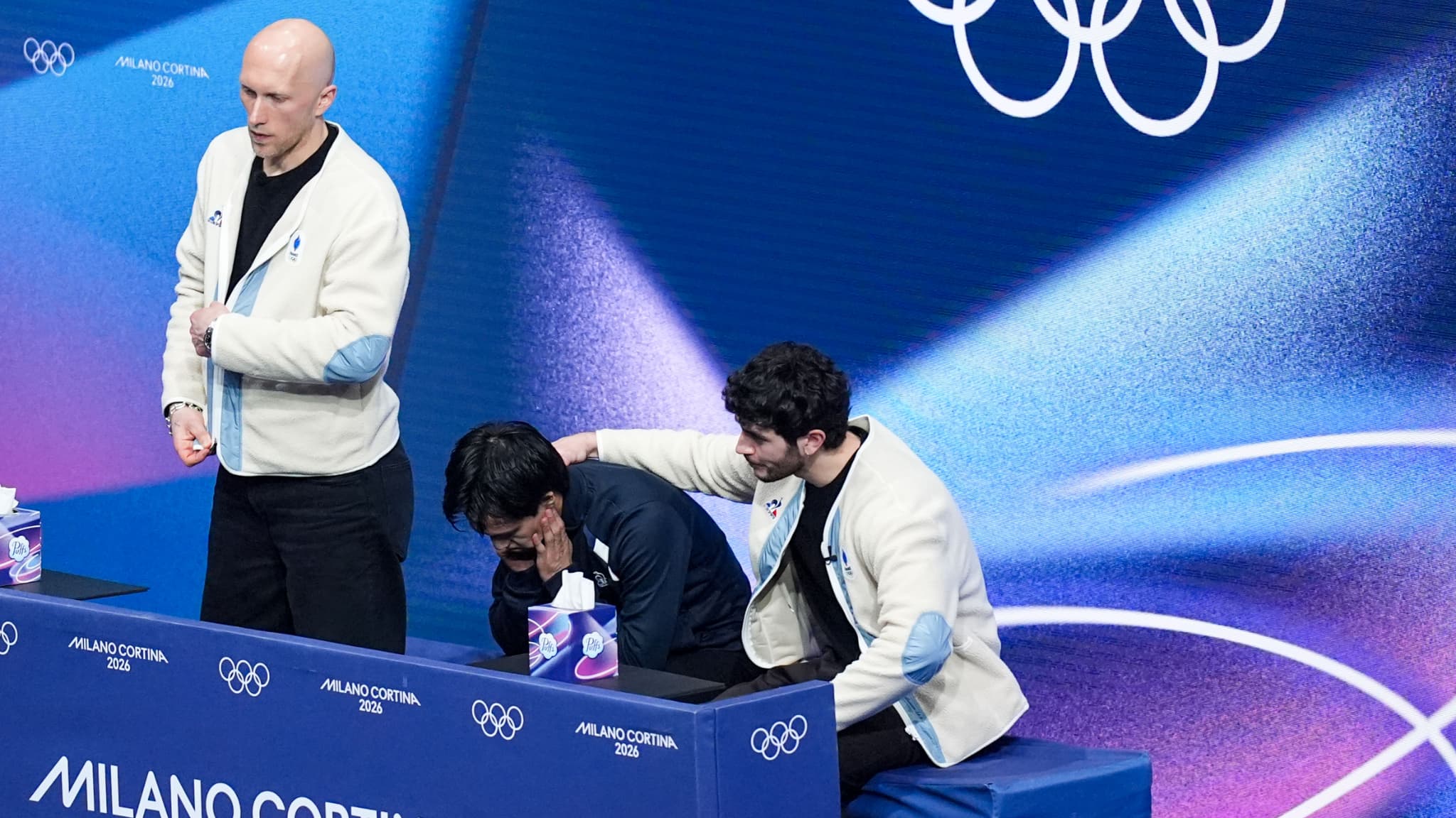 Patinage JO: le changement de veste express de Benoit Richaud ...