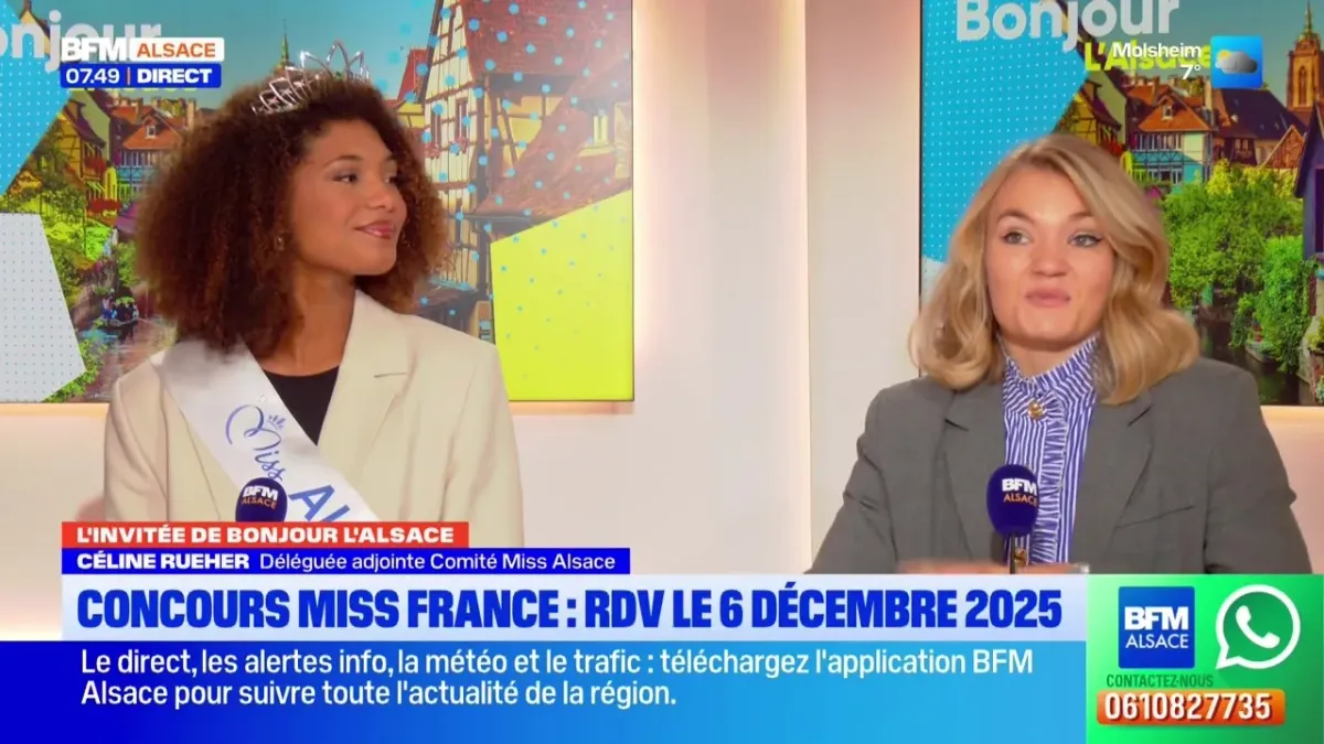 Les invitées de Bonjour Alsace du mardi 4 novembre 2025 - Julie Decroix ...