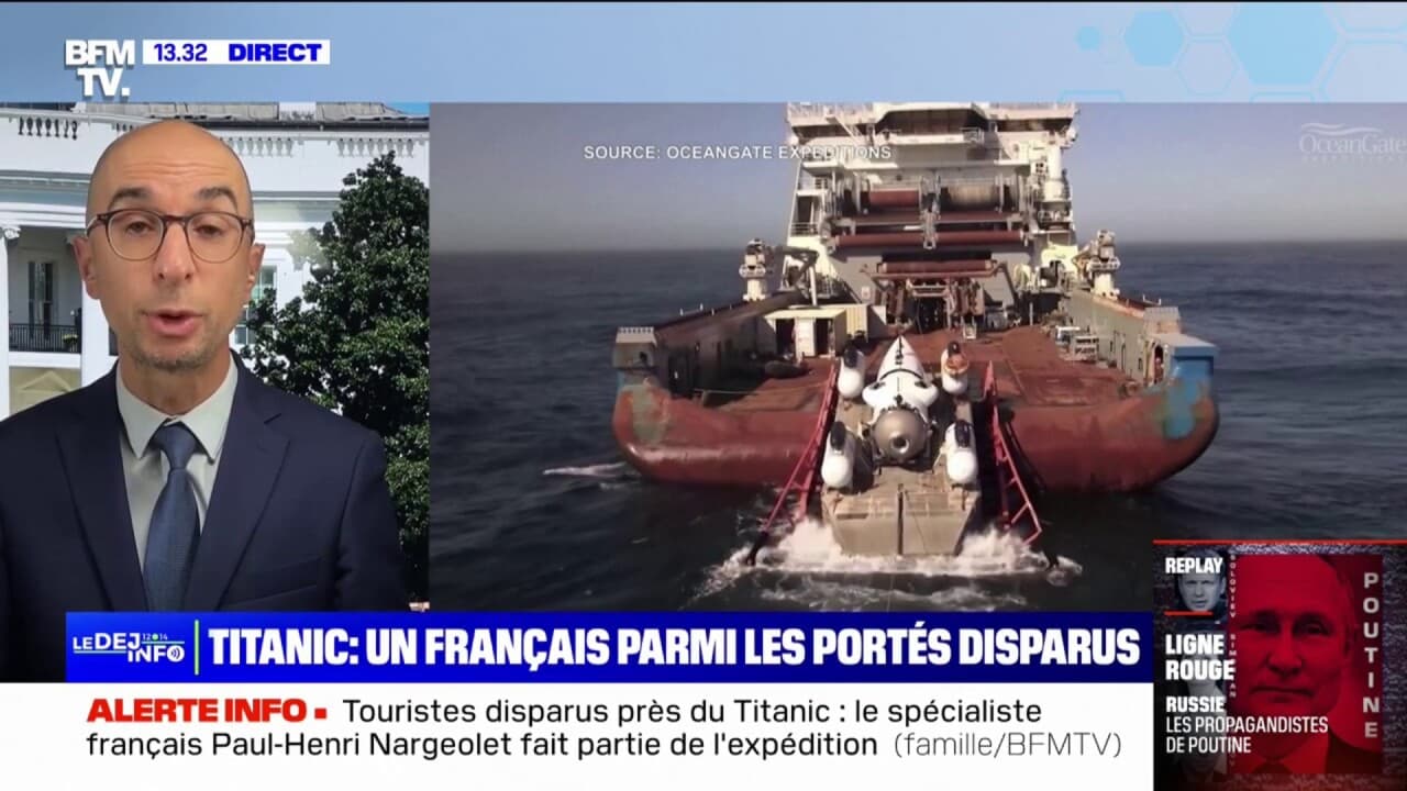 Le spécialiste français du Titanic, Paul-Henri Nargeolet, à bord du ...