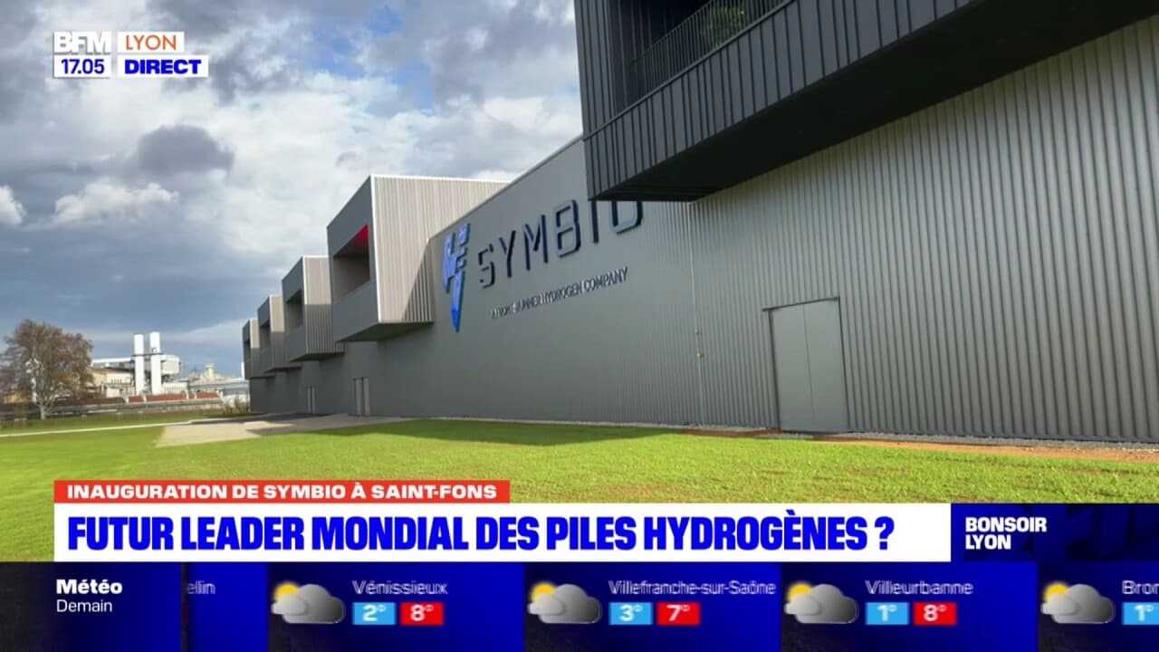 Saint-Fons: l'entreprise Symbio a inauguré sa première gigafactory
