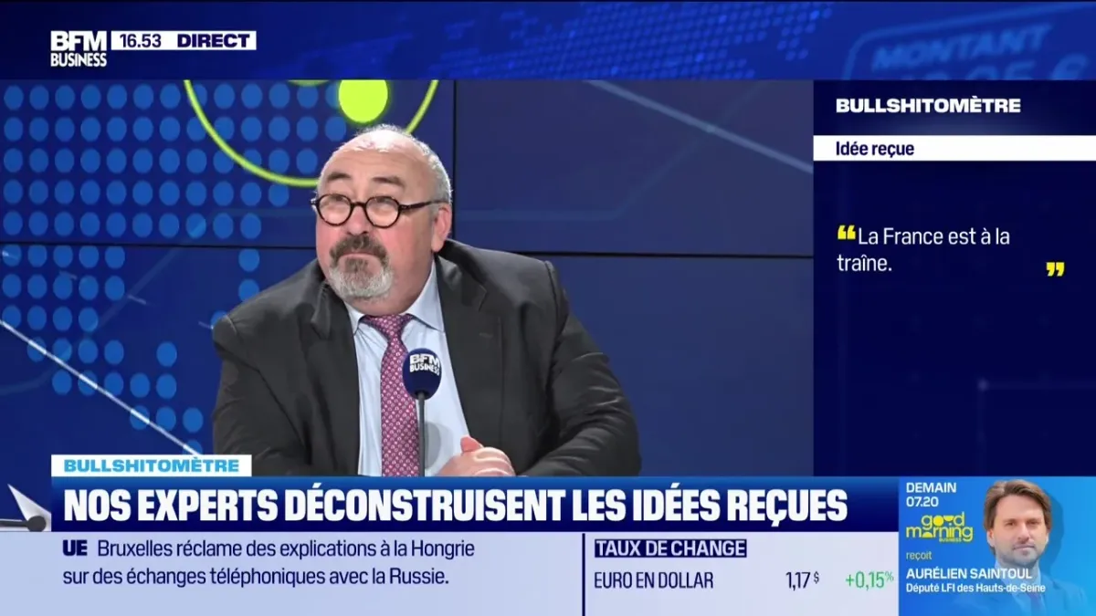 Bullshitomètre : "La France est à la traîne" - FAUX répond Emmanuel ...