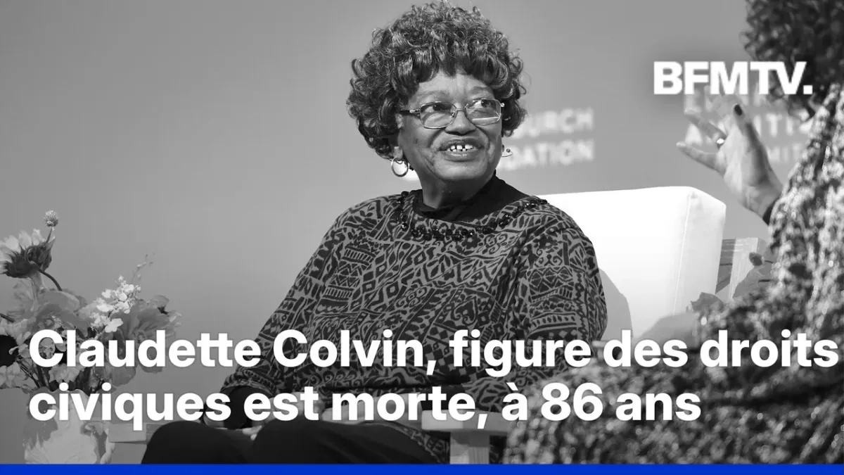 Claudette Colvin, figure afro-américaine des droits civiques, est morte ...