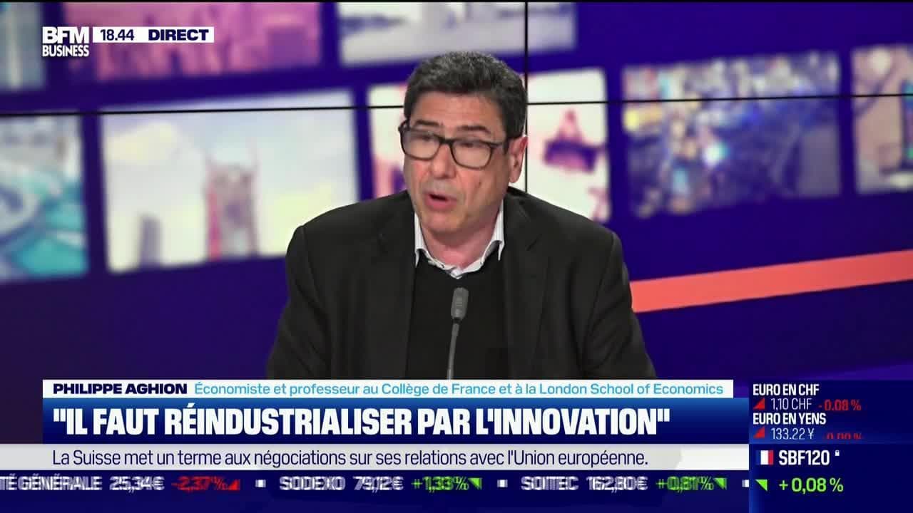 Philippe Aghion (Économiste) : "Il faut réindustrialiser par l ...